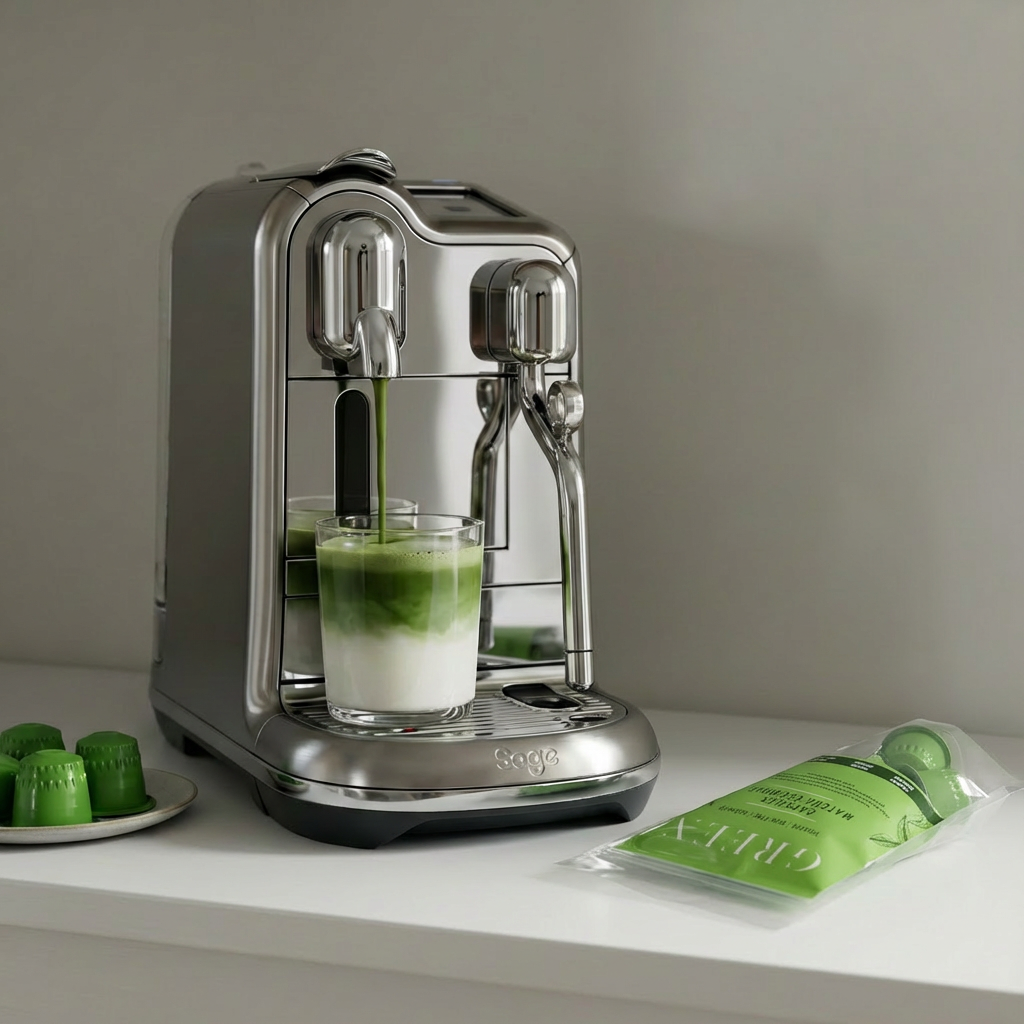 Matcha en capsule BIO compatible Nespresso®